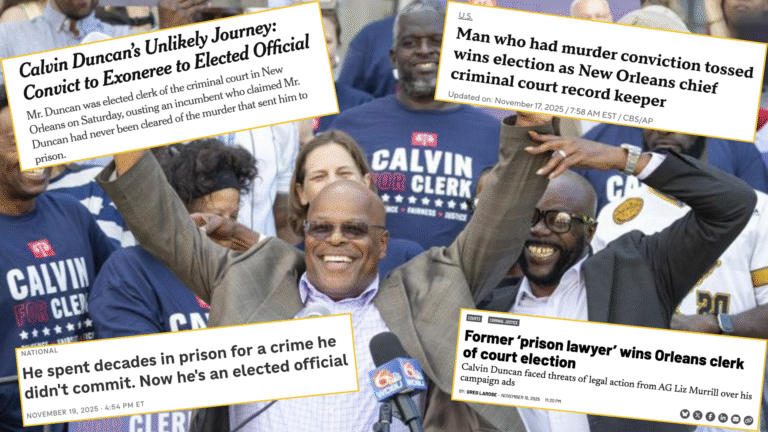 “Angola is Smiling”: Inside Voices Respond to Calvin Duncan’s Historic ...